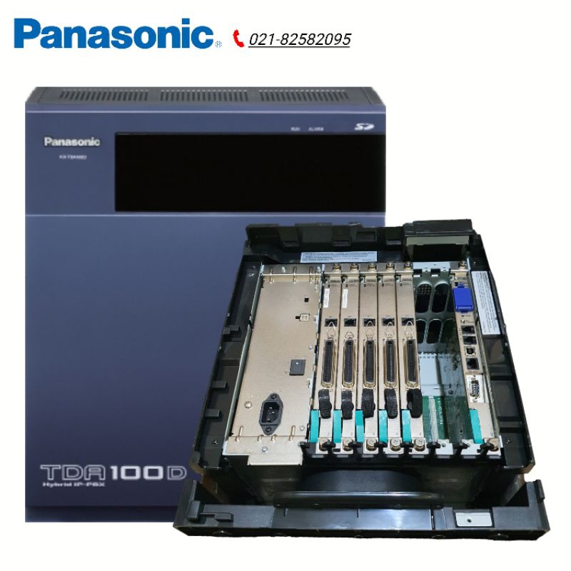 Jual Pabx Panasonic KX-TDA100D Kap. 8 Line 4 DPT 96 Extension Analog ...