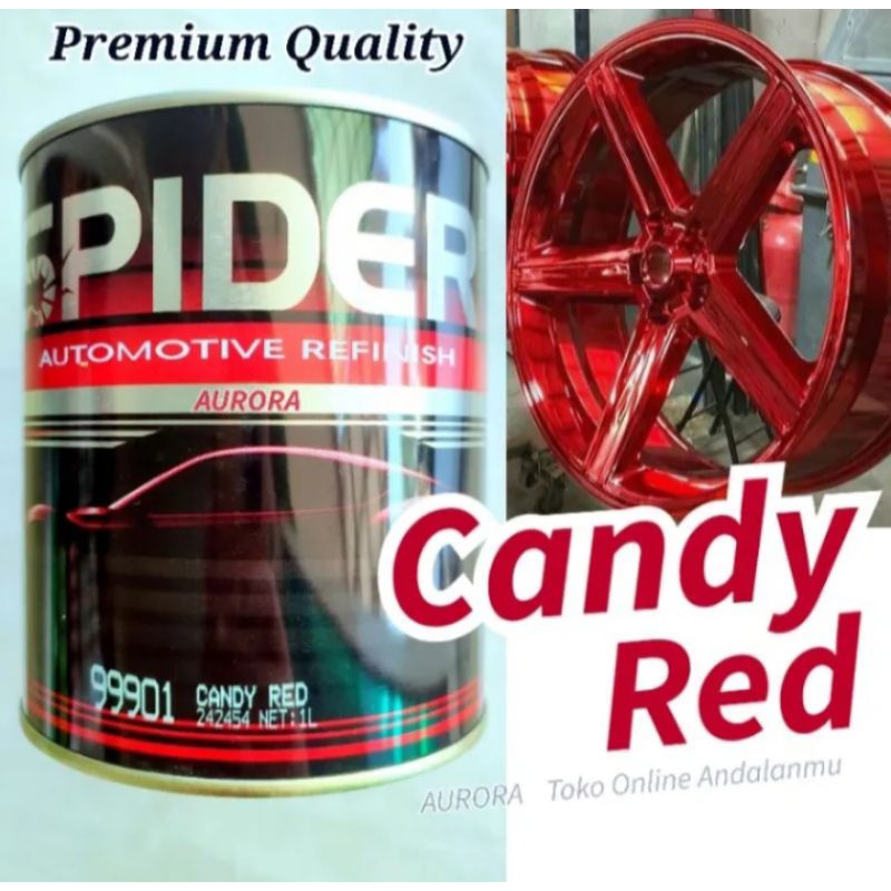Jual CAT CANDY RED SPIDER CAT CANDY MOBIL MOTOR | Shopee Indonesia