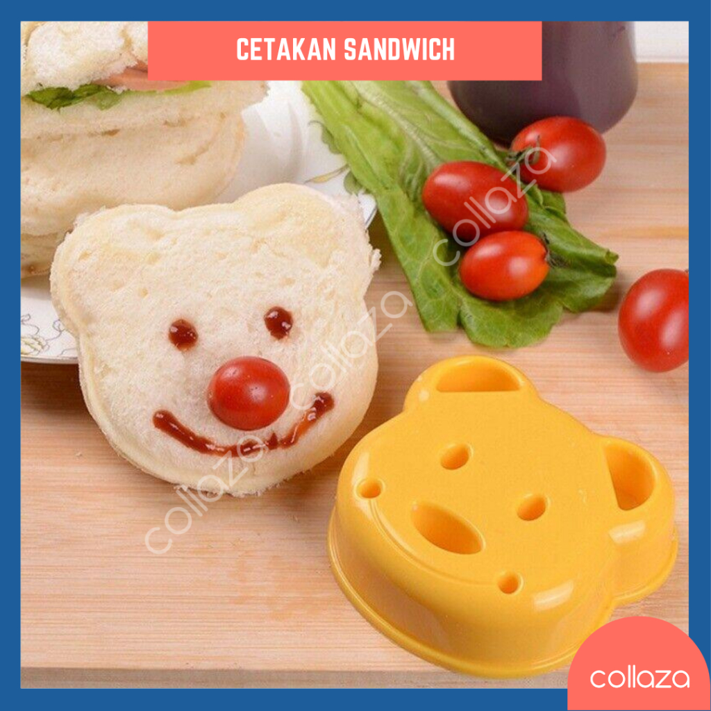 Jual Cetakan Pemotong Roti Sandwich Cookie Bento / Cetakan Roti Tawar ...