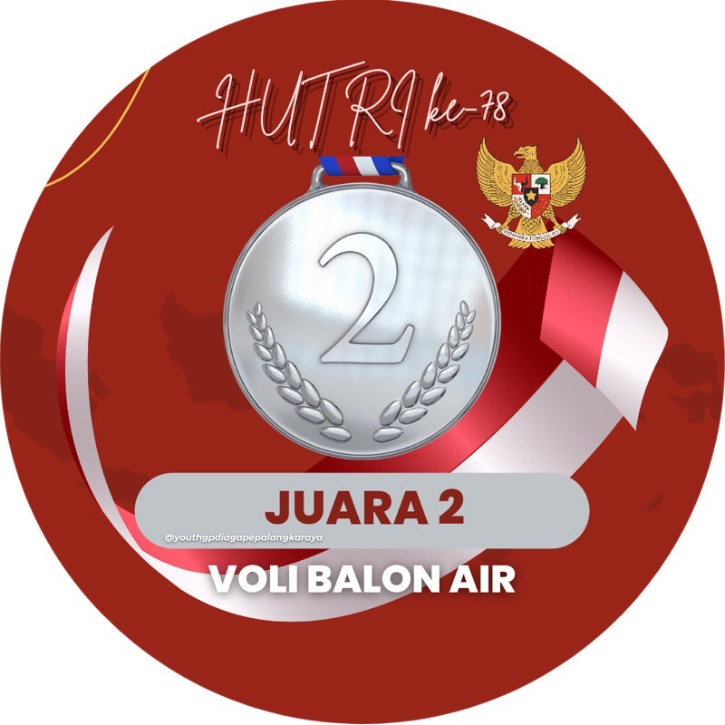 Jual medali Costum lomba juara 17 Agustus hari kemerdekaan - mendali ...