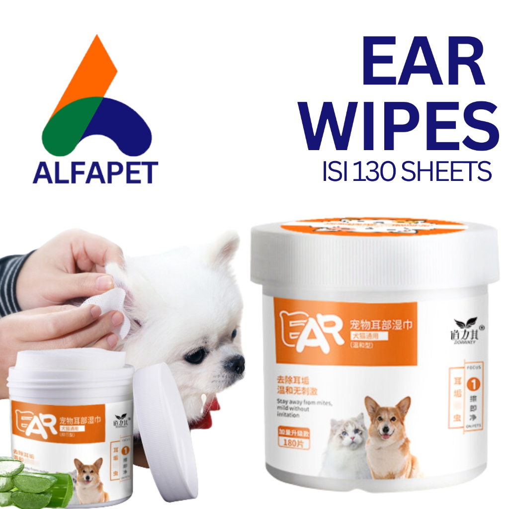 Jual EAR WIPES LAP TELINGA ANJING KUCING PET EAR WIPES | Shopee Indonesia