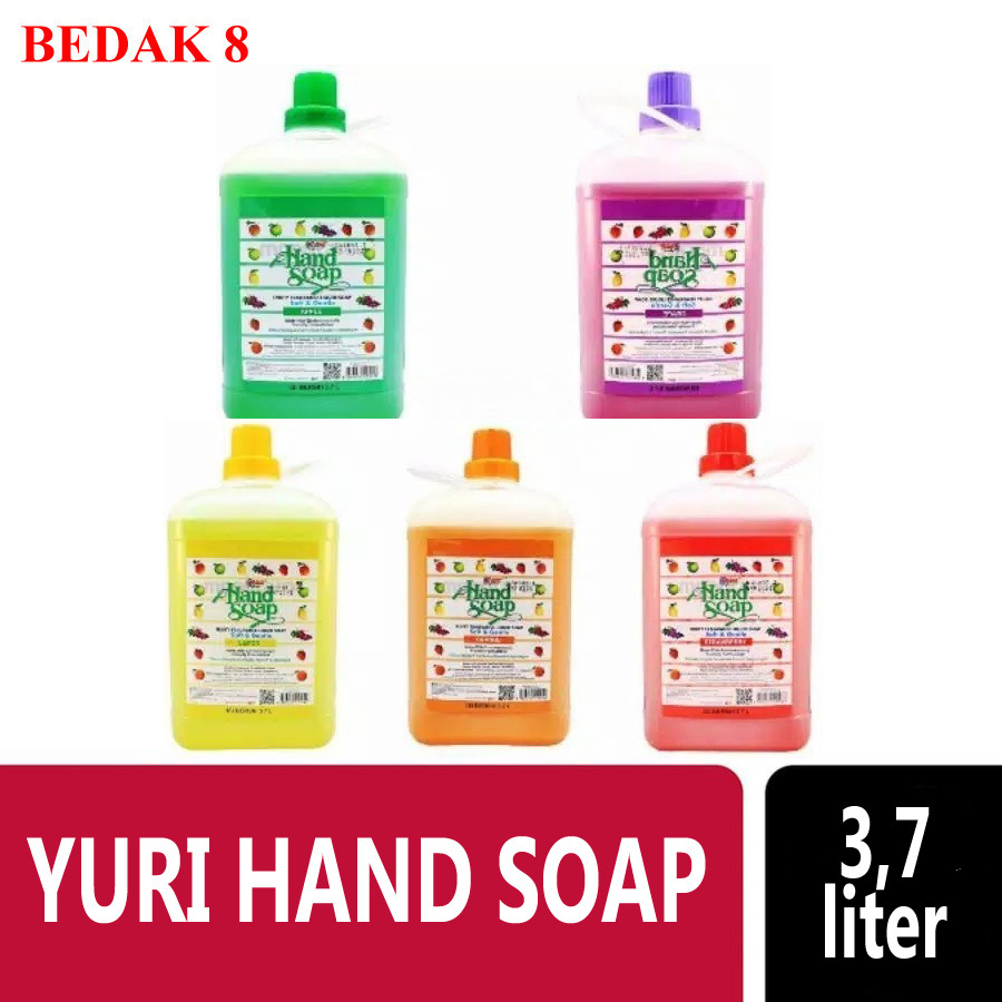Jual Yuri Hand Soap 3.7 Liter/ Yuri Sabun Cuci Tangan 3,7 Liter ...