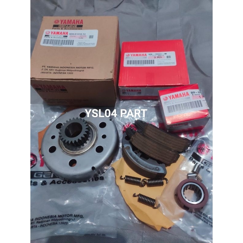 Jual MANGKOK GANDA 24T KAMPAS GANDA+CAGE YAMAHA VEGA ZR VEGA RR ORI (5D9) | Shopee Indonesia