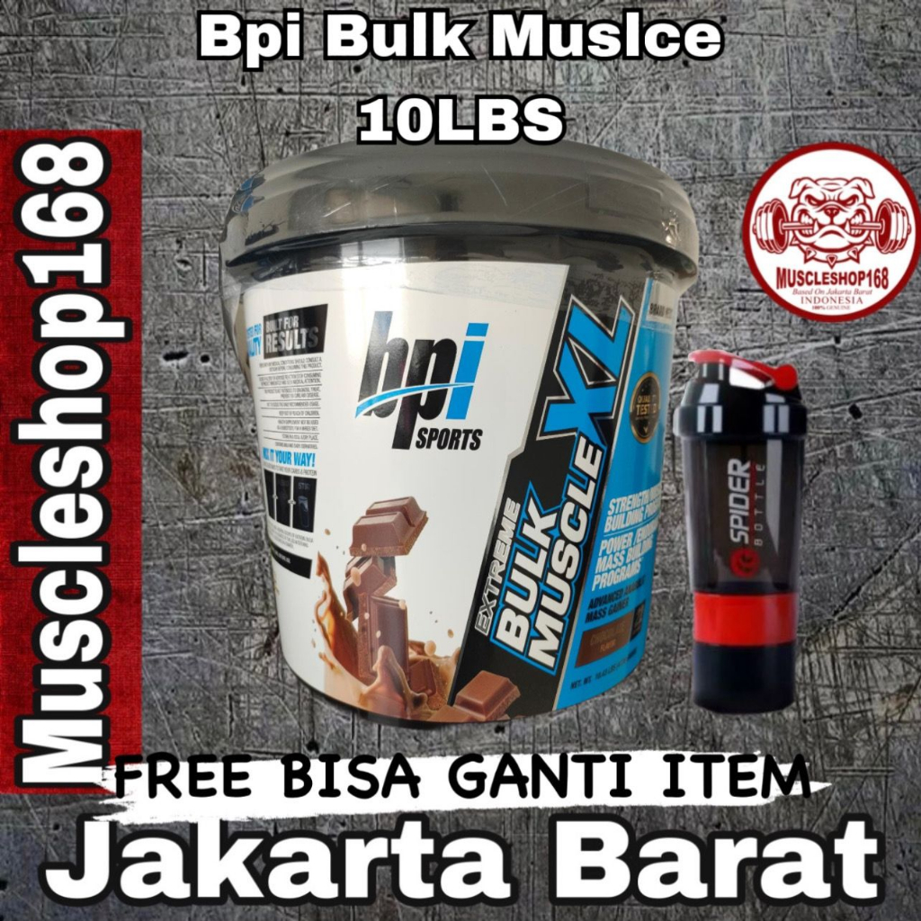Jual BPI Bulk XL Gainer BPI Bulk Muscle XL 5.7 lbs 10 Lbs | Shopee ...