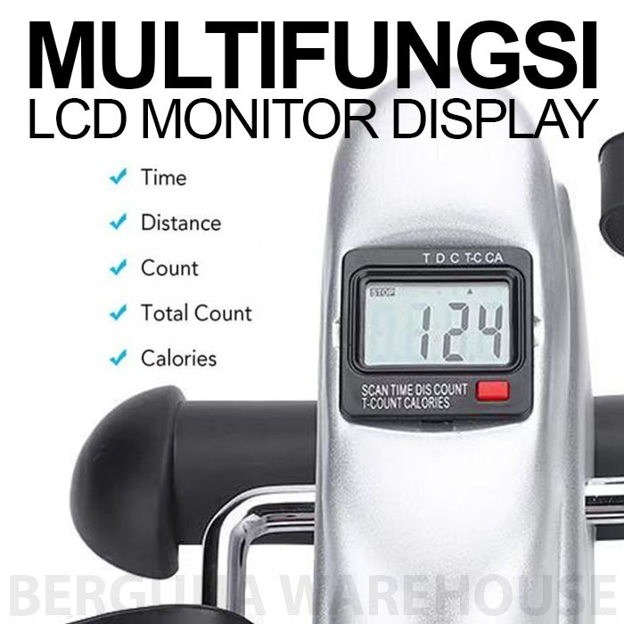 Jual Sepeda Statis Mini Static Bike Terapi Lutut Kaki Tangan Bicycle ...