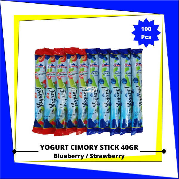 Jual Yogurt Cimory Thick & Creamy Stick Varian Rasa 40gr x 100 pcs (1 ...