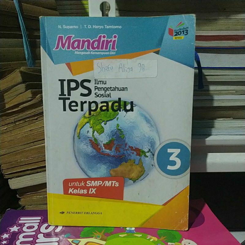Jual Mandiri IPS Terpadu SMP kelas 9 | Shopee Indonesia