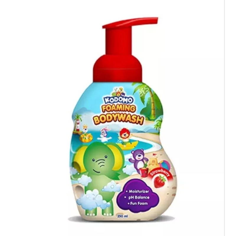 Jual Kodomo Body Wash Foam Strawberry Bottle 250 ml Kodomo Sabun Mandi Stroberi 250 ml | Shopee ...