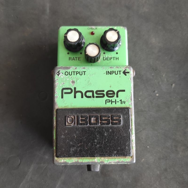 Jual Boss PH 1r Phaser, Efek Gitar, made in Japan, Langka, not PH 2, PH ...