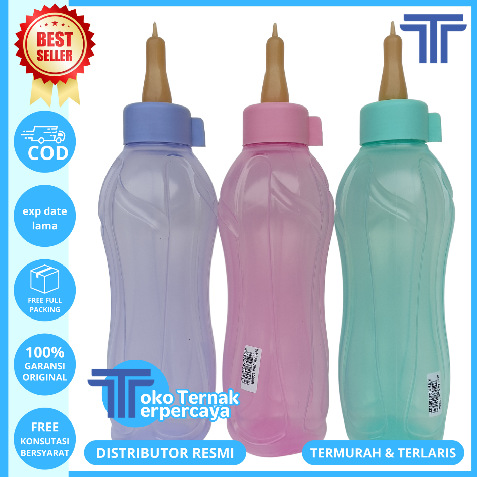 Jual Botol Dot Cempe 1 Liter & 750 ml Dot Silikon Kuning | Shopee Indonesia