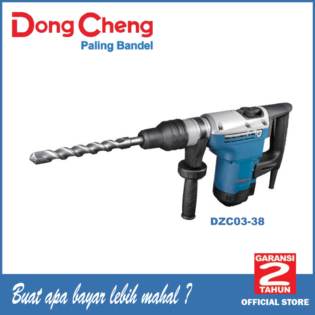 Jual Dongcheng DZC03-38 Mesin Bor Beton / Rotary Hammer 38 MM SDS Max ...
