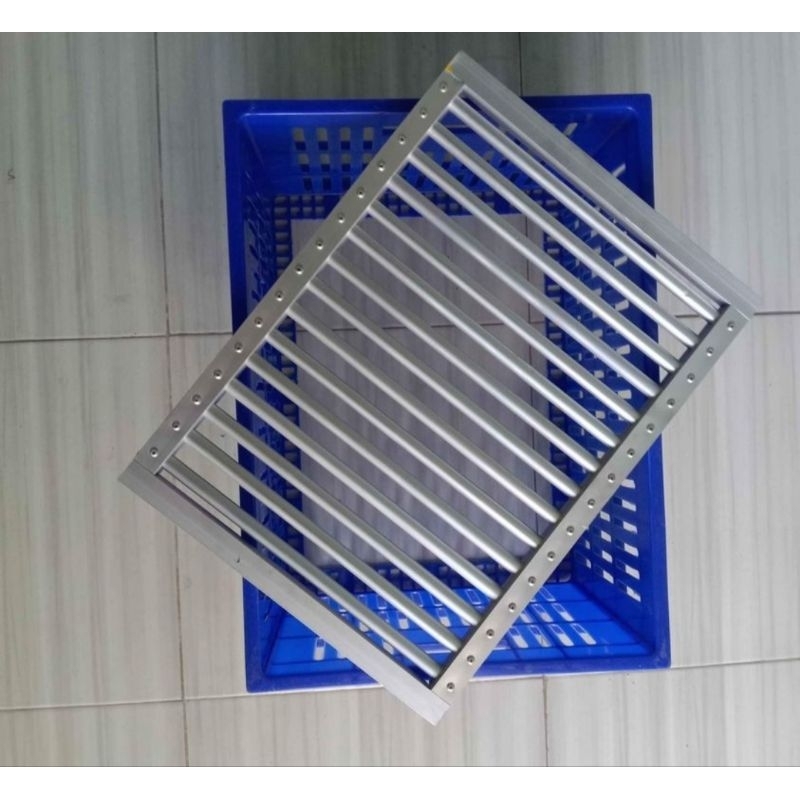 Jual Alat Sortir Lele Alumunium Ayakan Lele Alumunium Alat Sortir Ikan ...