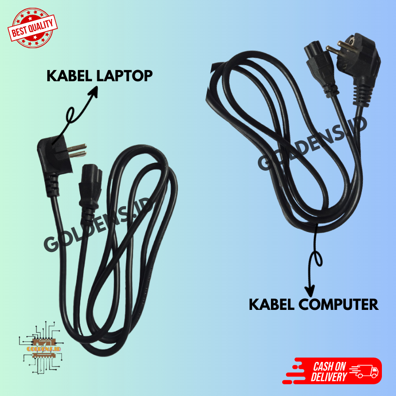 Jual KABEL POWER/KABEL POWER LAPTOP/ KABEL POWER CPU KOMPUTER | Shopee ...