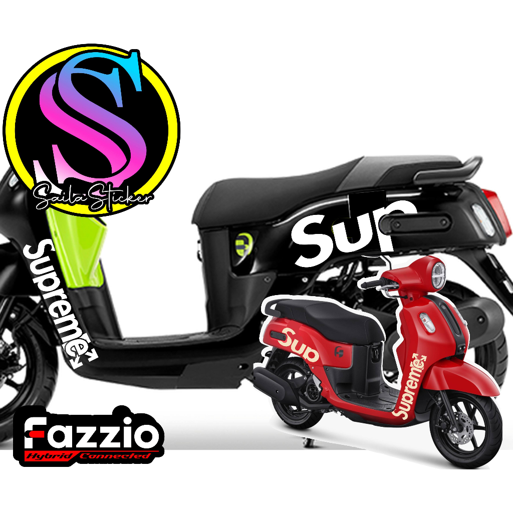Jual 179(A)/STICKER CUTTING/STICKER MOTOR/STRIPING FAZZIO SUPREME ...