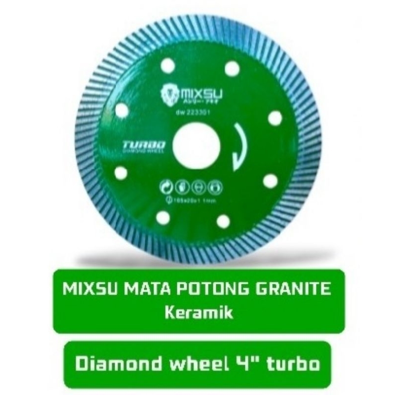 Jual MIXSU DW 4'' TURBO TOOLS 1 dus isi 10 pcs | Shopee Indonesia