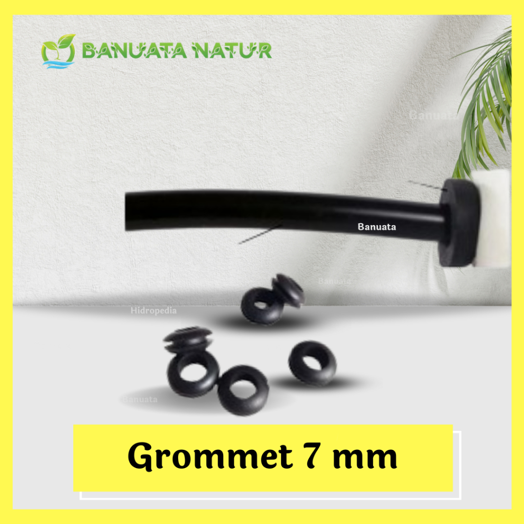 Jual Grommet 7 mm Untuk Selang PE PVC PU - Alat Fertigasi Hidroponik ...