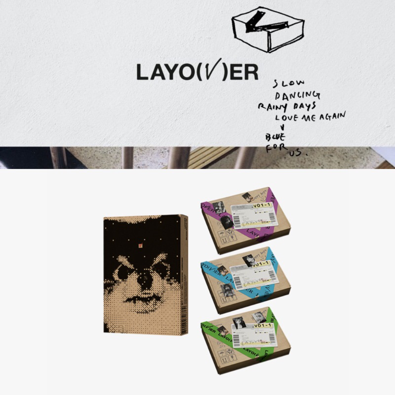 Jual (READY STOCK) OFFICIAL BTS V TAEHYUNG [LAYOVER] SOLO ALBUM WEVERSE ...