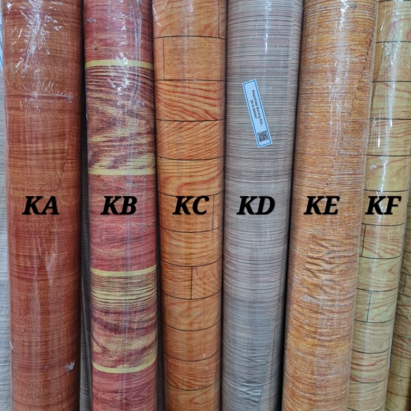 Jual [ROLL] Karpet Plastik PVC Vinyl Motif Kayu | Shopee Indonesia