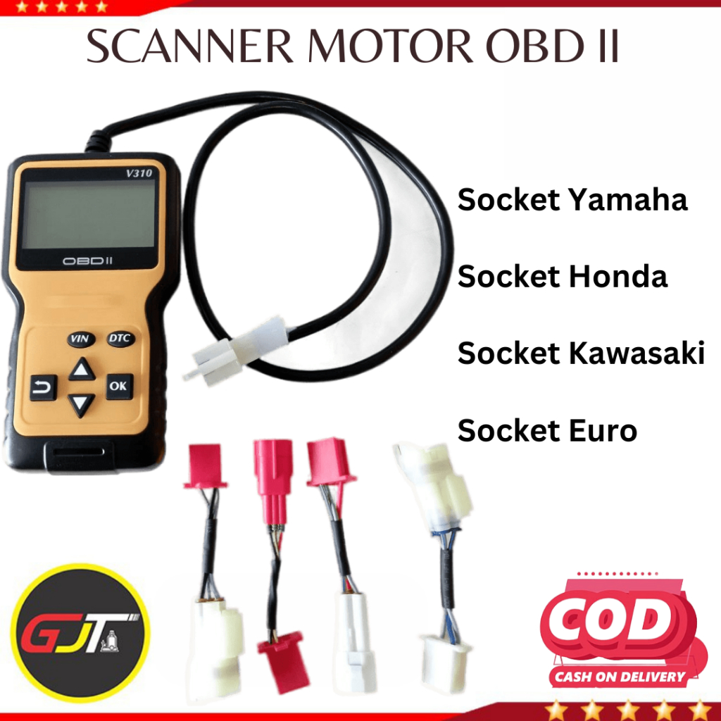 Jual Scanner Motor Yamaha OBD II untuk motor OBD 2 | Shopee Indonesia