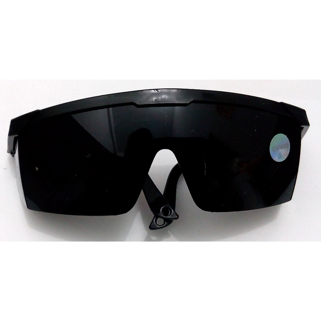 Jual Kaca Mata Safety Glasses LAS HITAM/KEPALA LAS | Shopee Indonesia