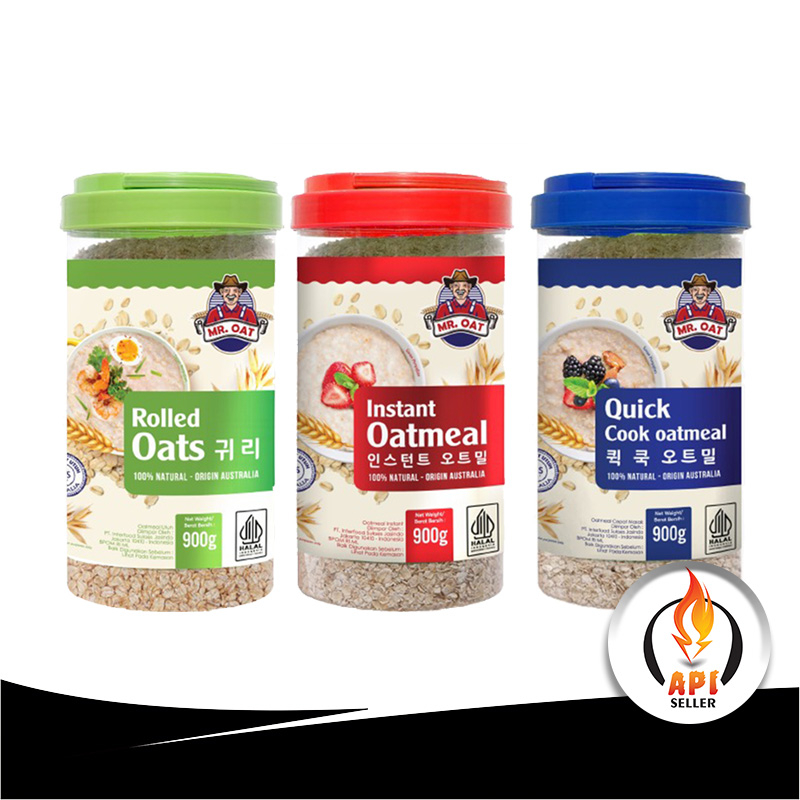 Jual MR OAT OATMEAL JAR 900g | Shopee Indonesia