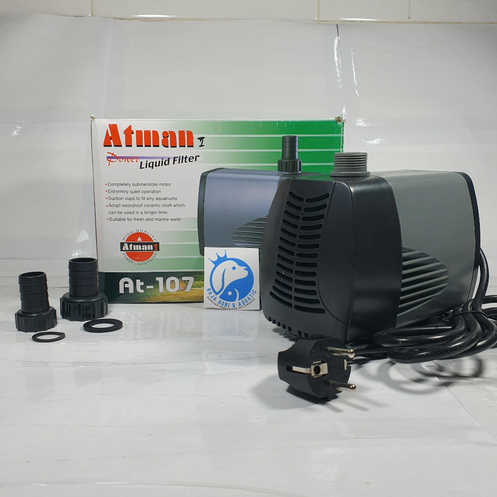 Jual POMPA AIR ATMAN AT-107 UNTUK AKUARIUM AQUARIUM IKAN DAN KOLAM IKAN ...