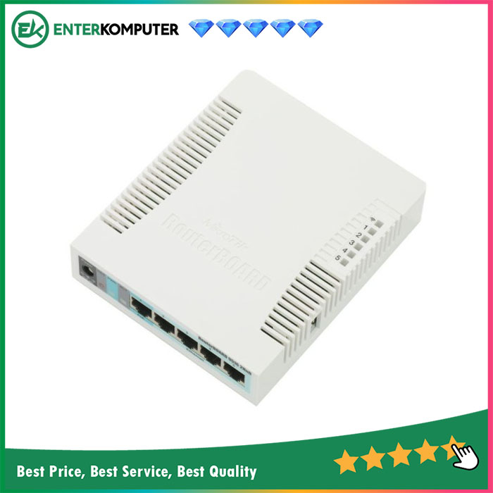 Jual Networking Mikrotik RB951G-2HND - Wireless Router 5 Port 10/100 ...