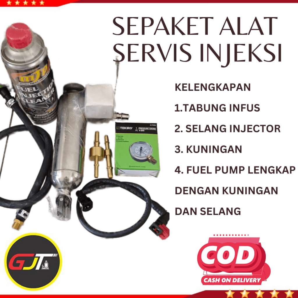 Jual Alat service Injector satu paket Tabung Infus Injector Fuel pump gauge | Shopee Indonesia