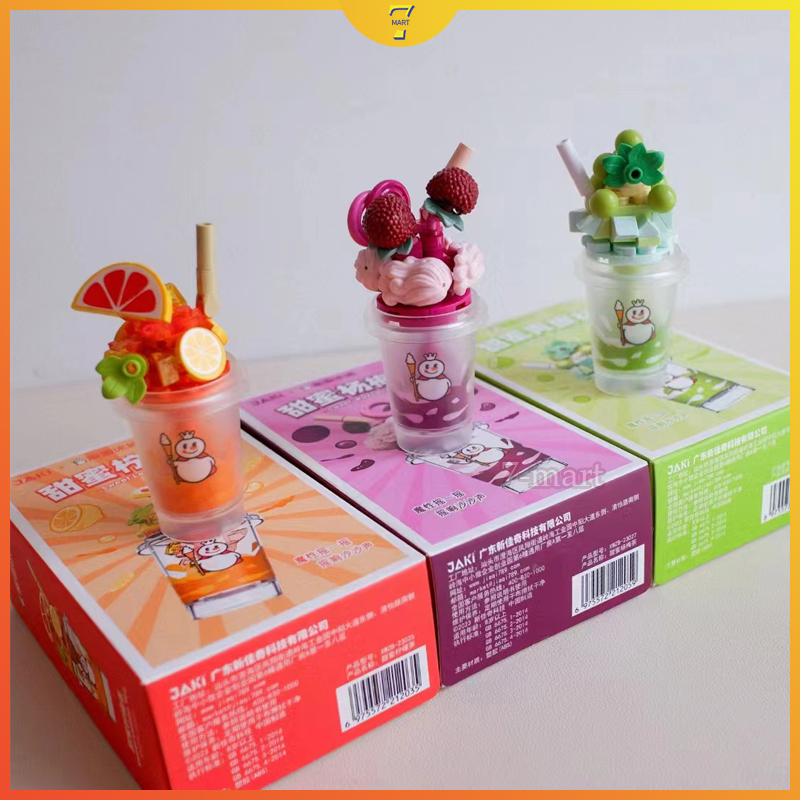 Jual Mainan Building Block Bricks Seri MIXUE Teh Susu DIY Block Toys ...