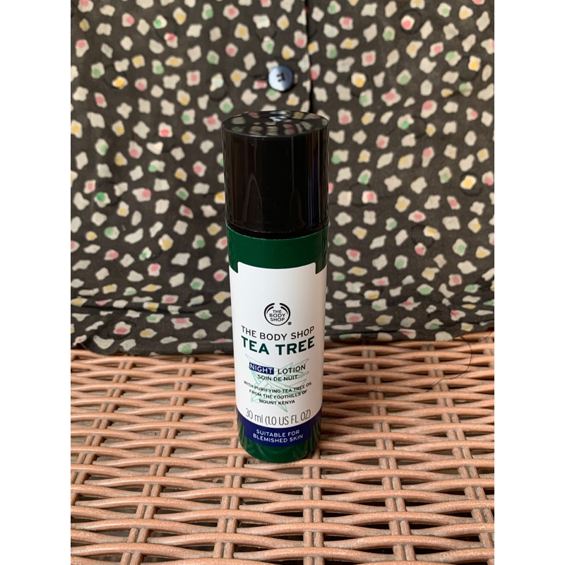 Jual The Body Shop Original Tea Tree Night Lotion 30ml | Shopee Indonesia