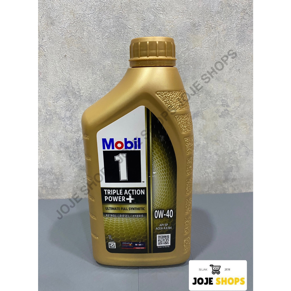 Jual Oli Mobil Mobil1 Gold 0W 40 0W-40 Original Fully Synhtetic 1L / 1 ...
