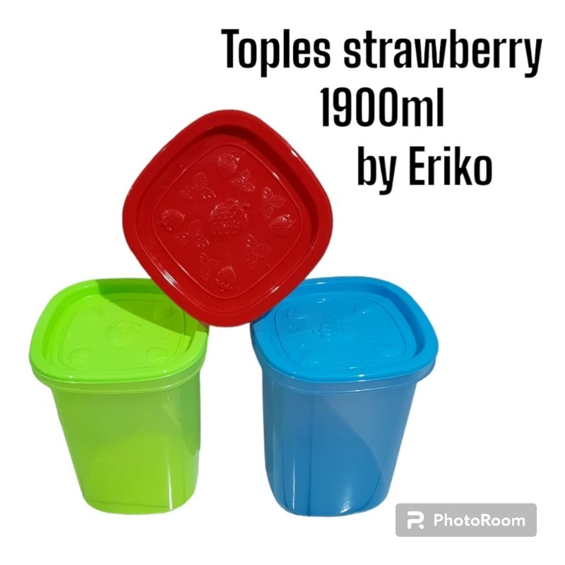 Jual toples strawberry 1900ml | Shopee Indonesia
