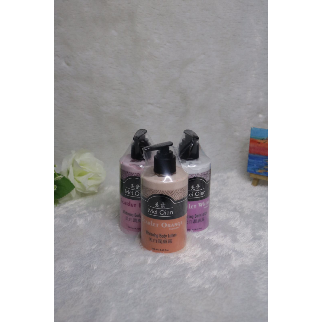 Jual Mei Qian Whitening Body Lotion / scarlett 250 ml | Shopee Indonesia
