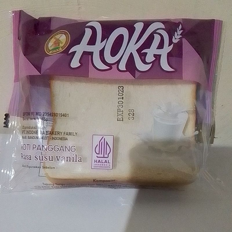 Jual Roti Aoka Rasa Susu Vanila 8 pcs | Shopee Indonesia