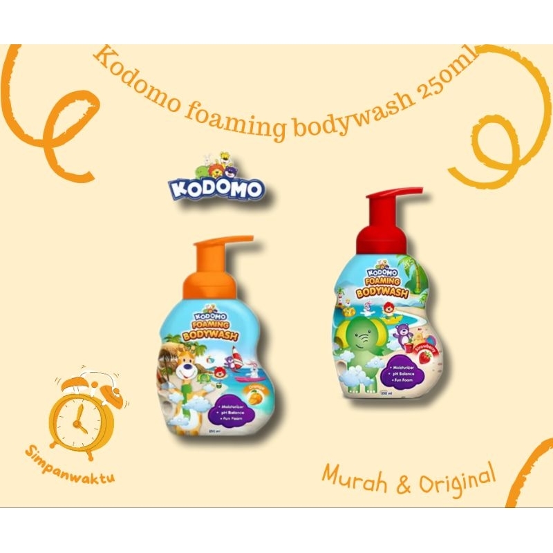 Jual kodomo bodywash foam foaming 250ml | Shopee Indonesia