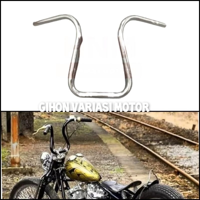 Jual STANG STIR MOTOR CUSTOM CHOPPER SKINNY STANG CUSTOM UNIVERSAL ...