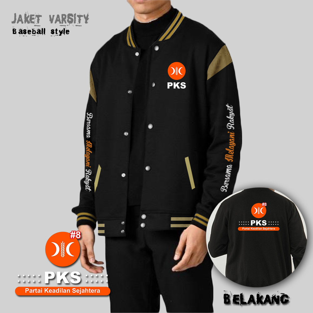 Jual JAKET BASEBALL PARTAI PKS TERBARU / JAKET BASEBALL CUSTOM SABLON ...