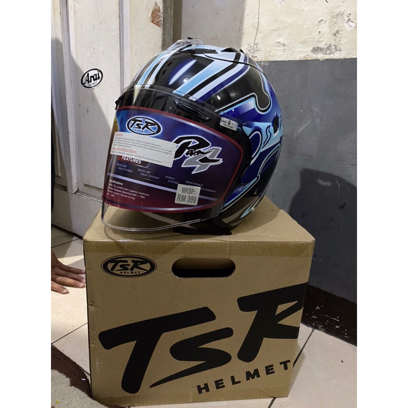 Jual Helm TSR Ram 4 Motif Nakano Shuriken | Shopee Indonesia