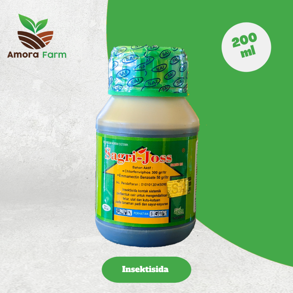 Jual Insektisida SAGRI-JOSS 300/50EC Kemasan 200ml Satya Agro | Shopee Indonesia
