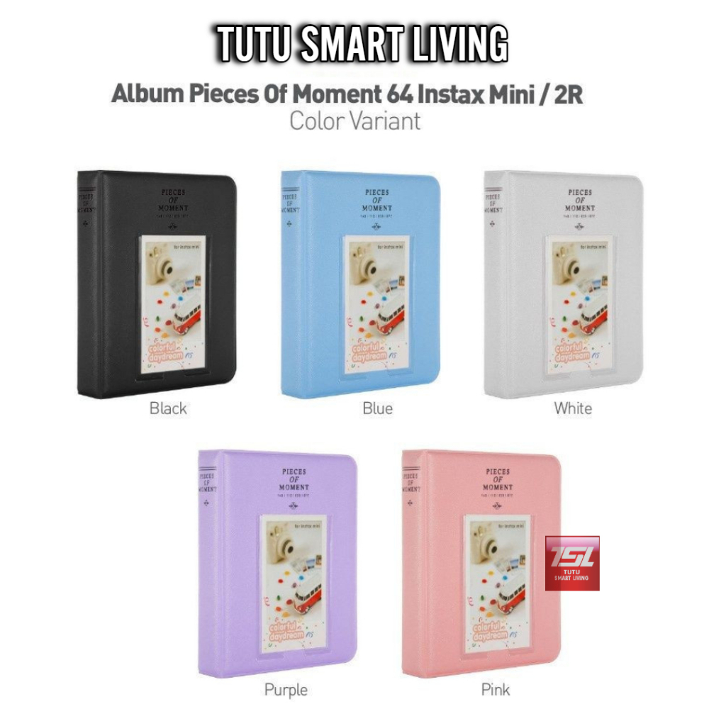 Jual TUTU Album Foto Korea / Photo Kapasitas 64 Foto Card Polaroid Mini ...