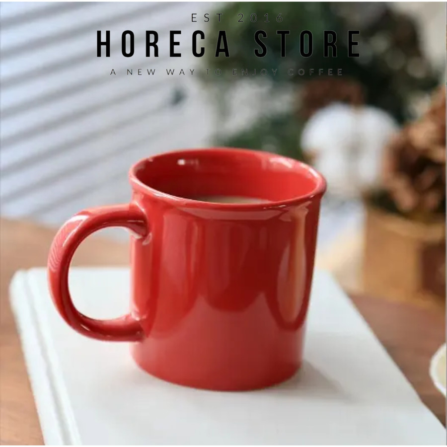 Jual Mug keramik kopin merah Kpb03cm 350ml 11 oz | Shopee Indonesia