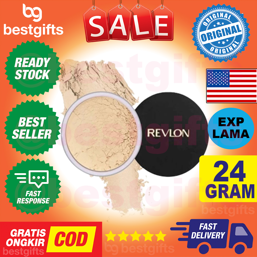 Jual REVLON TOUCH AND GLOW FACE POWDER BEDAK TABUR LEMBUT DAN HASIL ...