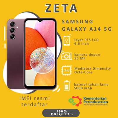 Jual SAMSUNG GALAXY A145G RAM 6 GB / ROM 128 GB - BARU, GARANSI SEIN ...