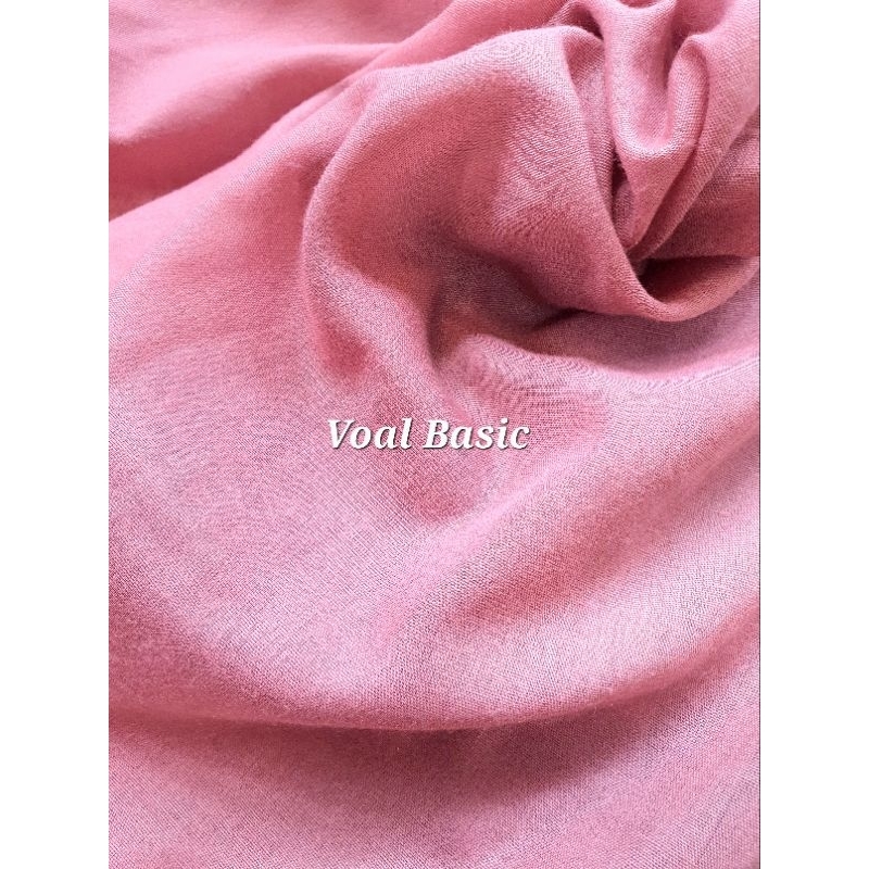 Jual MURAH!! Kain Voal Basic Original bahan saja (harga per 1 potong ...