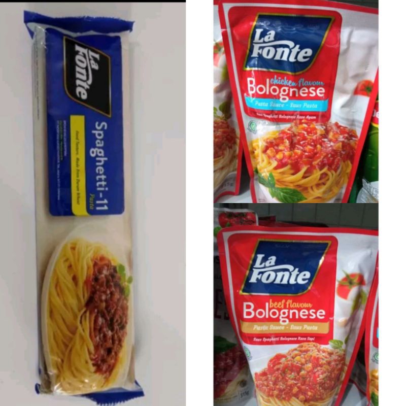 Jual Mie Spaghetti, Fettucine dan Saos Pilihan | Spageti dan Pasta ...