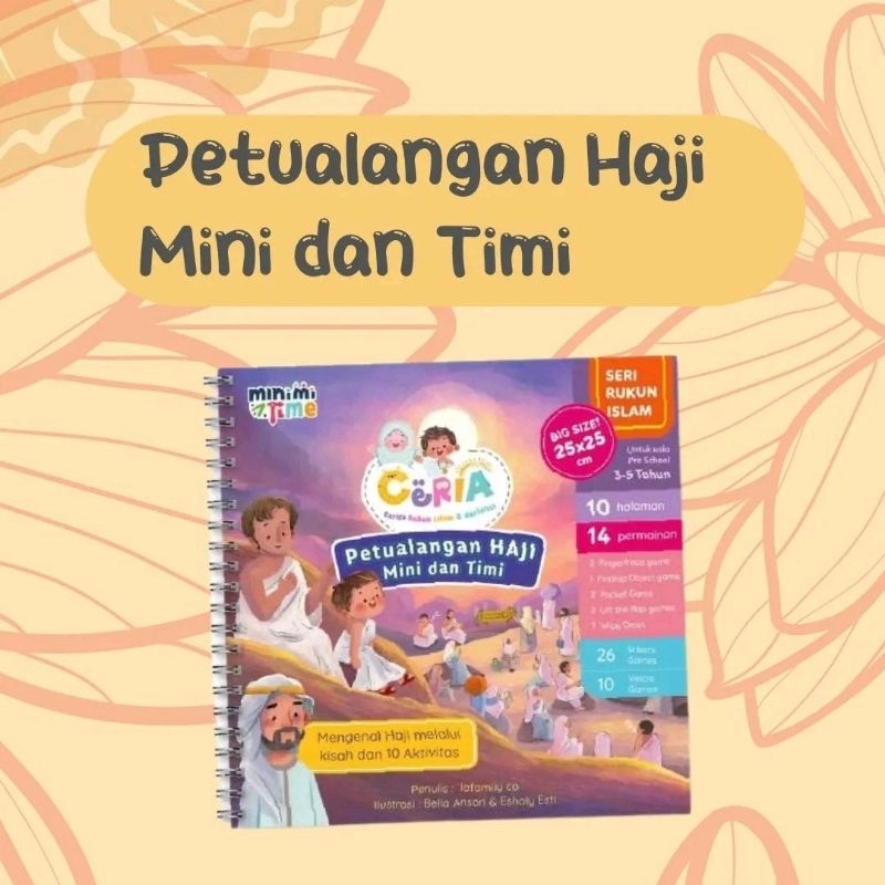 Jual [ACTIVITY PACK] Petualangan Haji Mini dan Timi | Shopee Indonesia