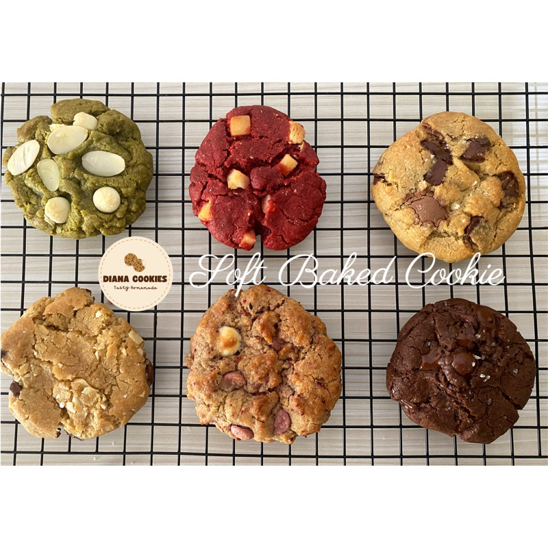Jual SOFT BAKED COOKIES CHOCOLATE COOKIE PREMIUM (min. order 3pcs ...