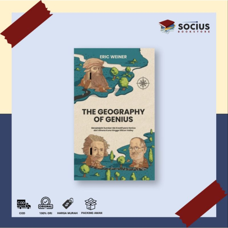 Jual BUKU THE GEOGRAPHY OF GENIUS | Shopee Indonesia