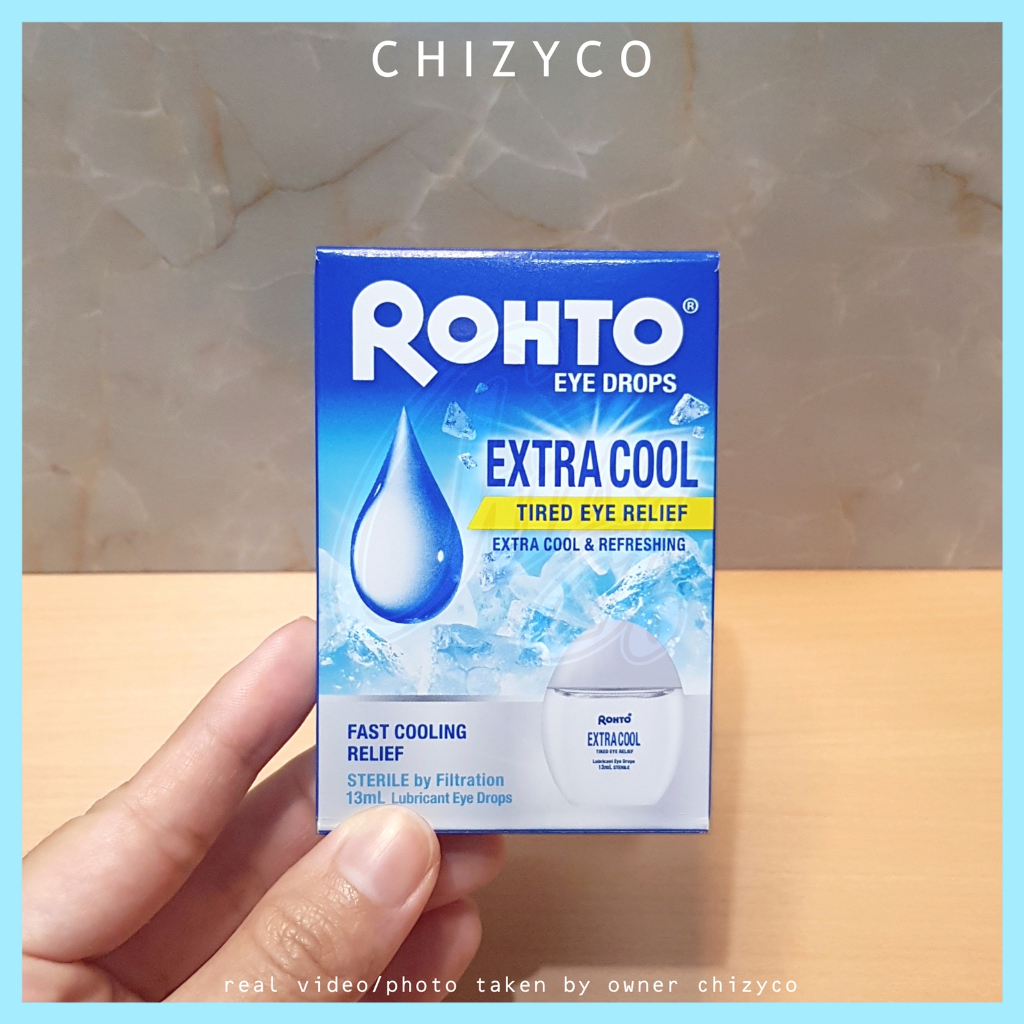 Jual ROHTO EYE DROPS EXTRA COOL 13ML | TIRED EYE RELIEF | TETES MATA ...