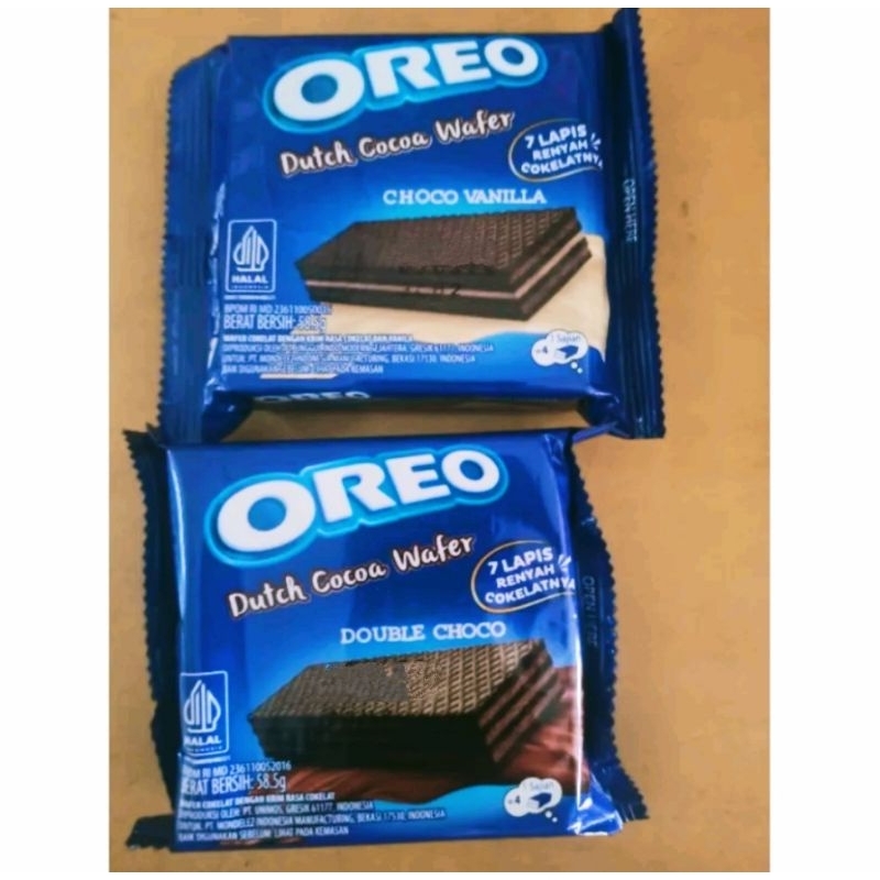 Jual Oreo Dutch Cocoa Wafer 58,5gr | Shopee Indonesia
